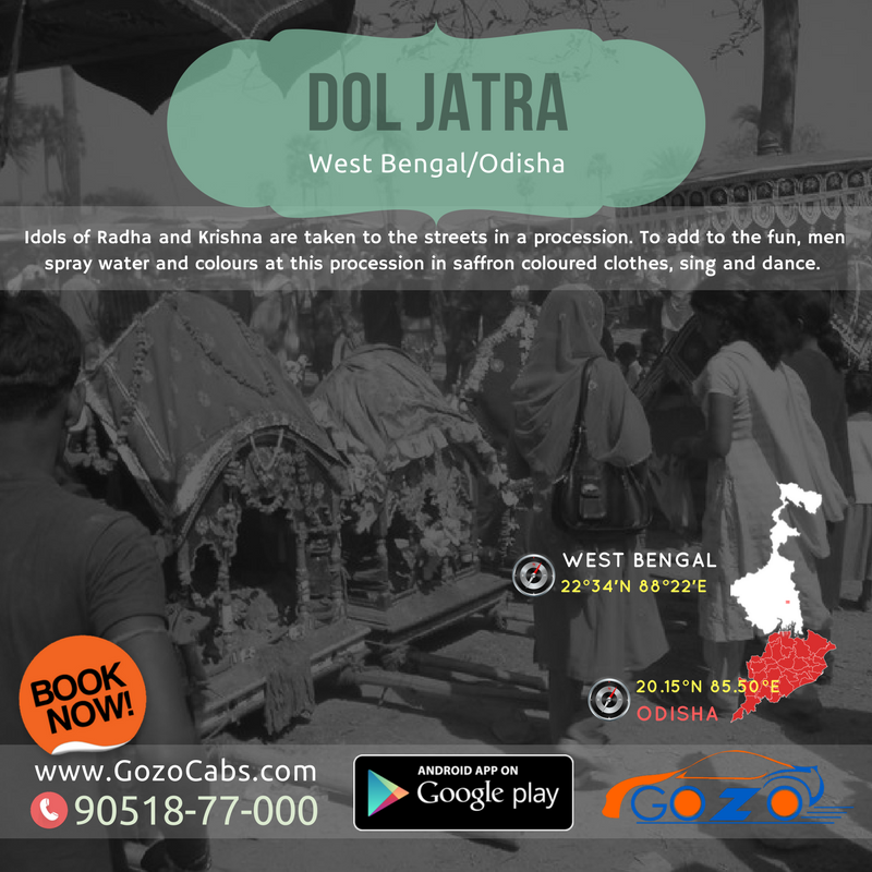 Different forms of Holi - Dol Jatra : Namaste! | Gozo cabs journey ...
