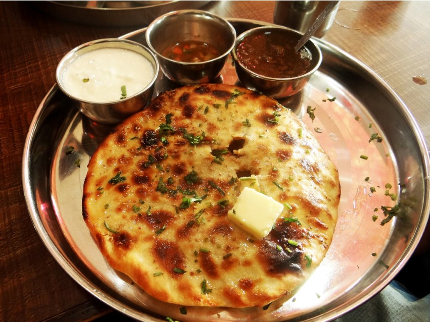 The lip smacking Delhi food : Namaste!