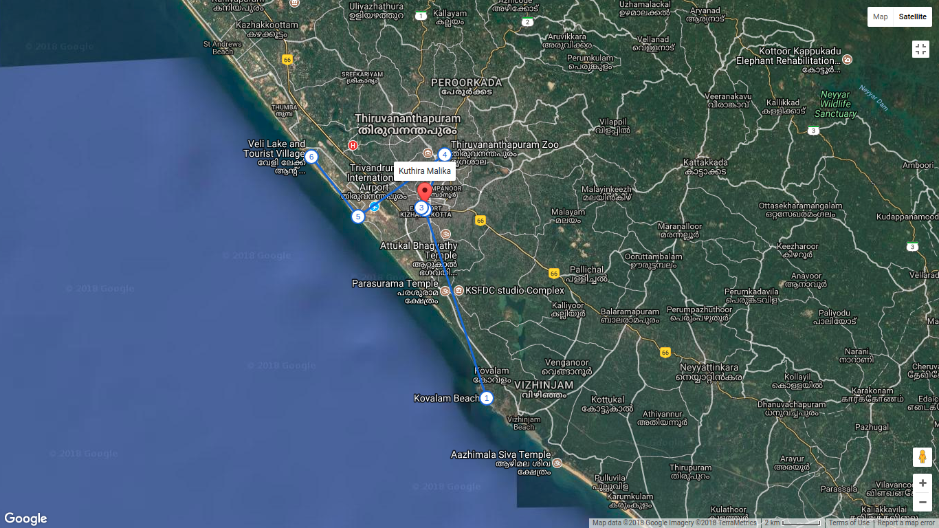 Plan one day trip to Thiruvananthapuram – NAMASTE