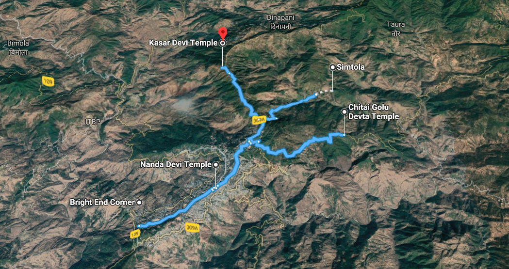 Almora: One-day trip planner : Namaste! | Gozo cabs journey across India